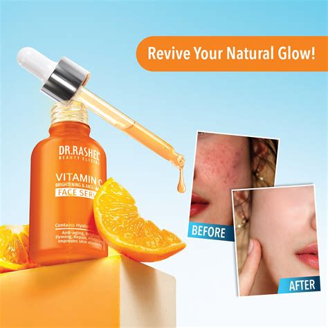 Buy Vitamin C Face Serum For Glowing Skin And Bright Radiance Drrashel