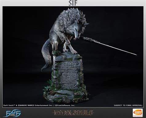 Dark Souls Statue The Great Grey Wolf Sif 64 Cm