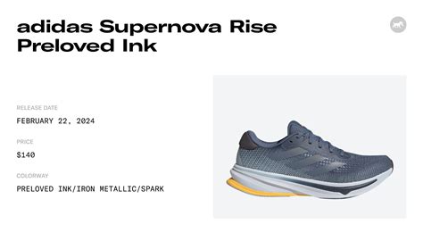 Adidas Supernova Rise Preloved Ink If9837 Raffles And Where To Buy