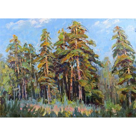 Купить картину В бору в Москве от художника Мантров Дмитрий