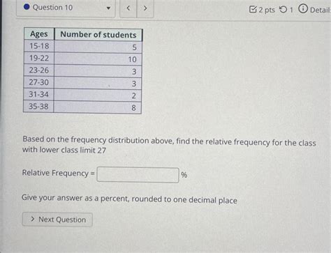 Solved Based On The Frequency Distribution Above Find The
