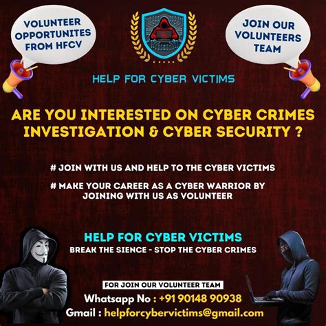 Help For Cyber Victims On Linkedin Cyberattack Cybercrime Cyberawareness Investigation