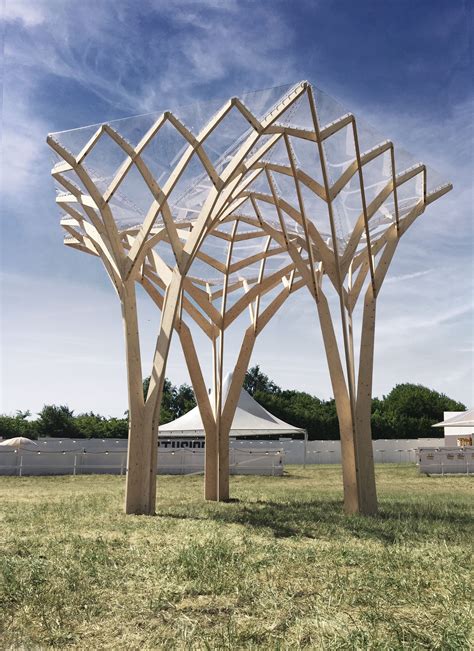 Woods Behance Tree Structure Structure Architecture Installation Art
