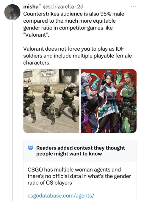 Csgo Is Sexist Not Clockbait Rgetnoted