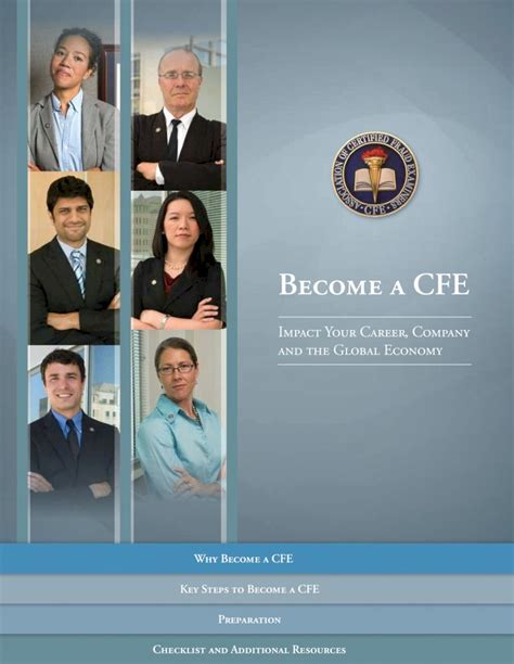 Pdf Become A Cfeonce You Pass The Cfe Exam Your Cfe Exam Application