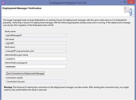 Using The WebSphere Migration Tool With Maximo X