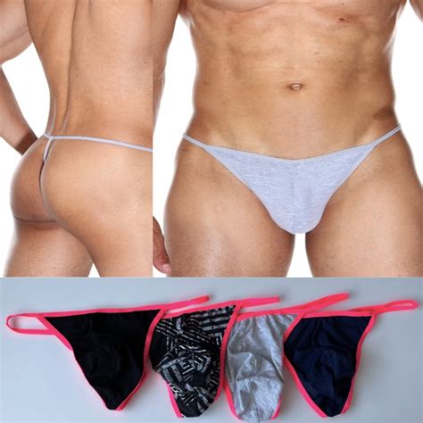 String For Men Gay Underwear T For Boyfriend Cotton Thong For Him