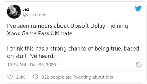 Rumor Ubisoft To Join Microsoft Game Pass