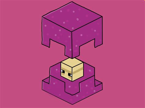A Shulker R Minecraft