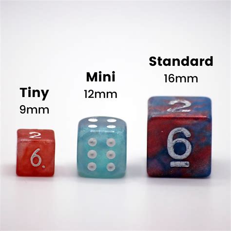 You Fancy Dot Pip Standard Dice D6 Set Set Of 4 Etsy