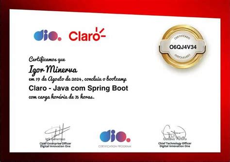 I Completed This Good Course On Java And Spring Boot Igor Minerva
