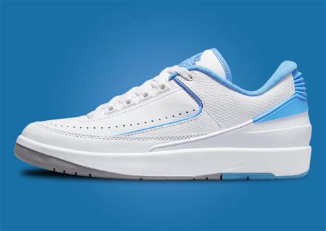 Official Look At The Air Jordan 2 Low University Blue Sneaker News