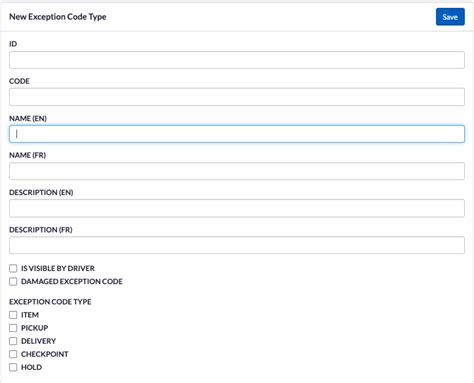 Setting Up Exception Codes And Schedules Dispatch Science