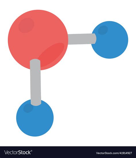 Molecule Science Structure Royalty Free Vector Image