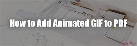 Should You Insert GIFs To PDF How To Add Animated GIF To PDF