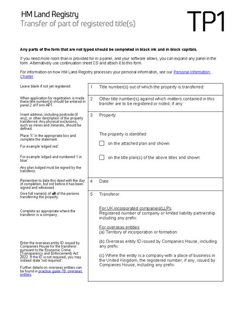 Tp1 Form Completion Guide For Property Transfer Documentation Studocu Tp1 Form Completion Guide For Property Transfer Documentation Studocu