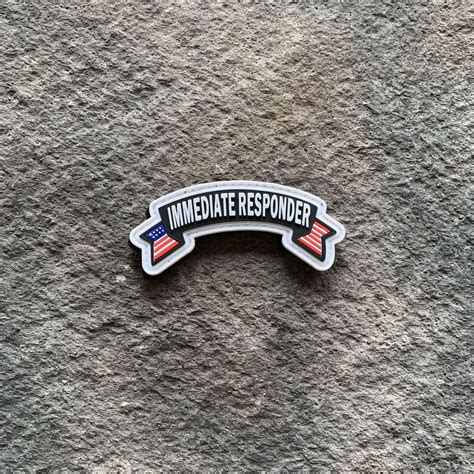 Immediate Responder Tab Pvc Patch Patchops Immediate Responder Tab Pvc Patch Patchops