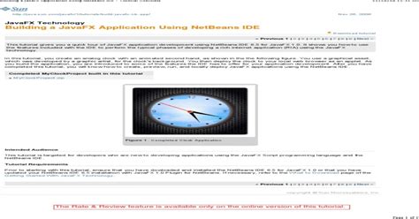 Download Pdf Building A Javafx Application Using Netbeans Ide