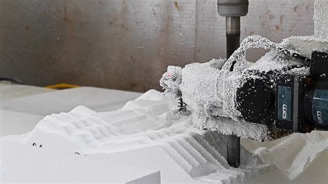 The Process Of Making Molds From Styrofoam Special Styrofoam With High Hardness Youtube