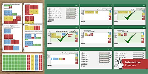 👉 Interactive Simplifying Algebraic Expressions Questions