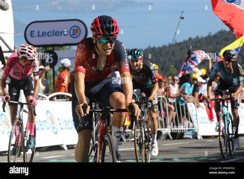 Tom Pidcock Gb Ineos Grenadiers Finished 5th Ahead Of Hindley James