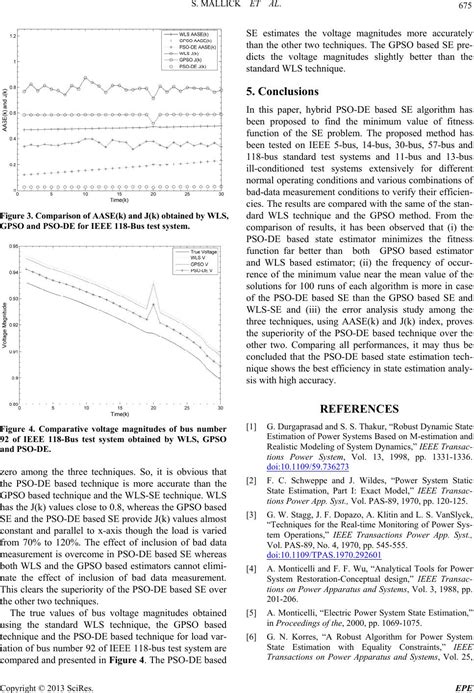 Optimal Static State Estimation Using Hybrid Particle Swarm