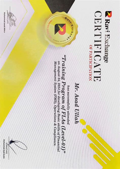 asad ullah on linkedin allahamdullilah completing the training program