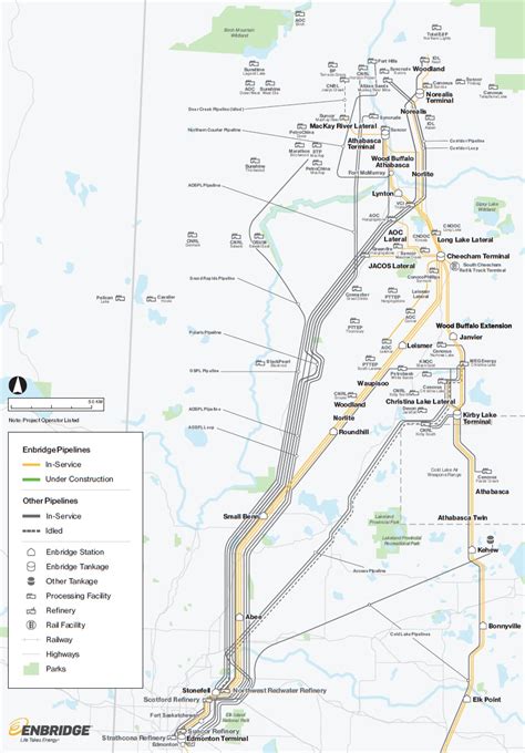 Enbridge Pipeline Map
