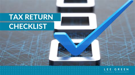 2022 Tax Return Checklist