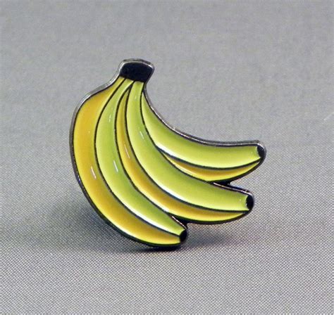 Bananas Pin Badge Enamel Lapel Pin Badges Jks Bargains