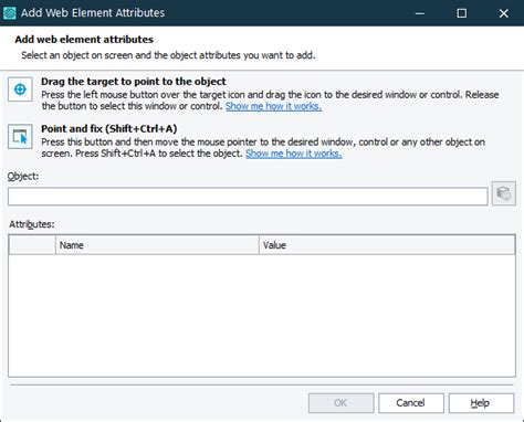 Using Custom Attributes Of Web Objects TestComplete Documentation
