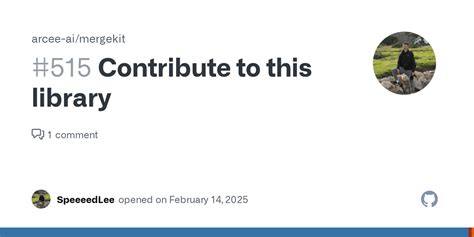 Contribute To This Library · Issue 515 · Arcee Aimergekit · Github