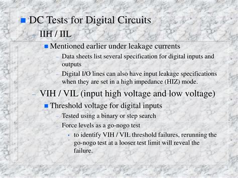 Ppt Chapter 3 Dc And Parametric Measurements Powerpoint Presentation Id 1224277