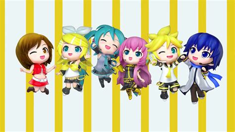 Hatsune Miku And Friends Chibi Hatsune Miku And Friends Chibi