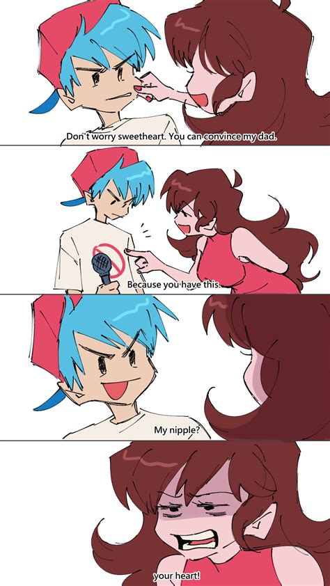 Girlfriend And Boyfriend Friday Night Funkin Drawn By 8kaioxo7410