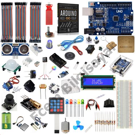 Arduino Başlangıç Seti Uno R3 Silver 90 Parça 299 Adet Fiyatı ile