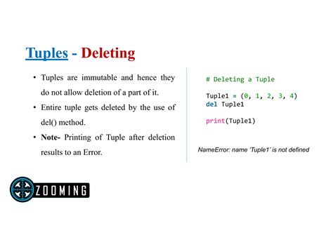 Python Tuples Ppt