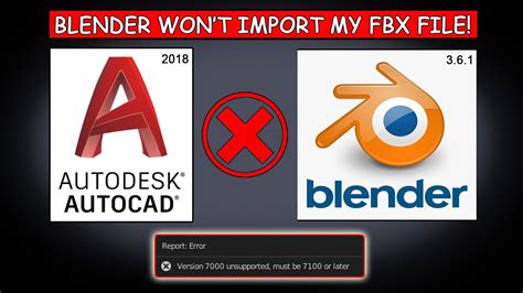 convert old fbx file to latest version for importing to blender youtube