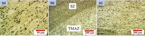Optical Micrographs Corresponding To A Tmaz B The Interface