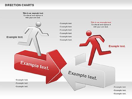Direction Chart For Presentations In PowerPoint And Keynote PPT Star
