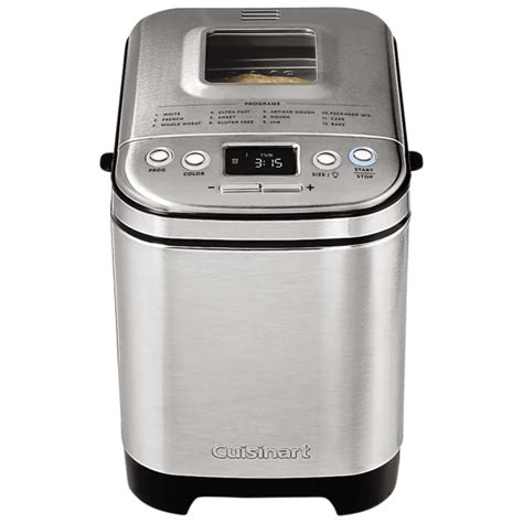 Sidedeal Cuisinart Stainless Steel Compact Automatic Bread Maker