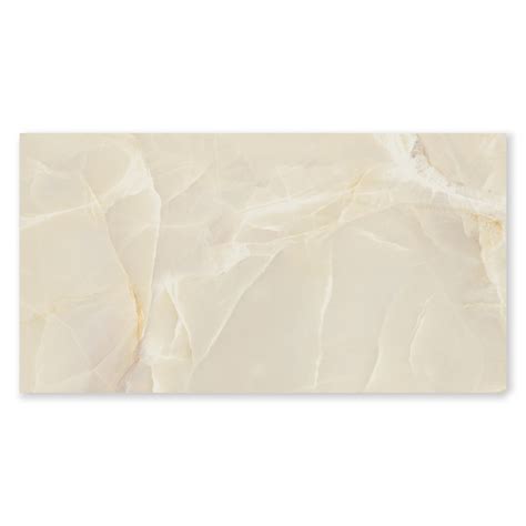 Prestige Sable Beige Onyx Effect Polished Porcelain Tile 600x1200