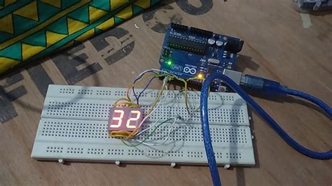 Simple Seven Segment Counter Using Arduino From 00 99 Youtube