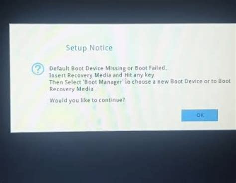 Boot Loading Error Rlenovo