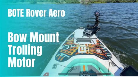 Bote Rover Aero Bow Mount Trolling Motor Adapter Version 2 Motor Guide Xi3 Kayak Now For Sale