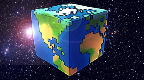 Minecraft Cube Earth