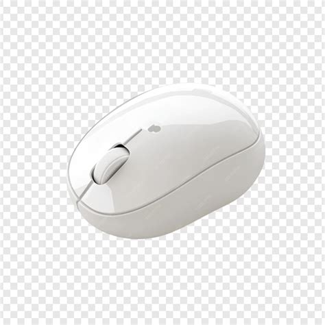 White Wireless Computer Mouse Design Technology Gadget Ai Generated Psd