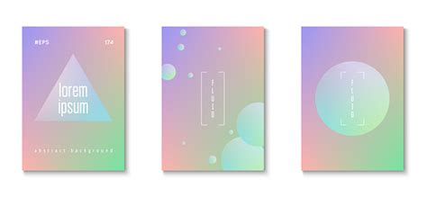 3d 포스터입니다 보라색 홀로그램 세트입니다 우주 비행사 네온 컬렉션 사이버펑크 크리에이티브 요소 그라디언트 디자인 삼각형