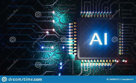 AI Artificial Intelligence Concept Central Computer Processors CPU Concept D R Sponso