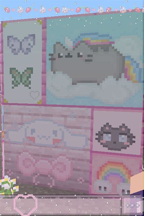 Cute Minecraft Texture Pack Textura Fofa Aesthetic Texturepack